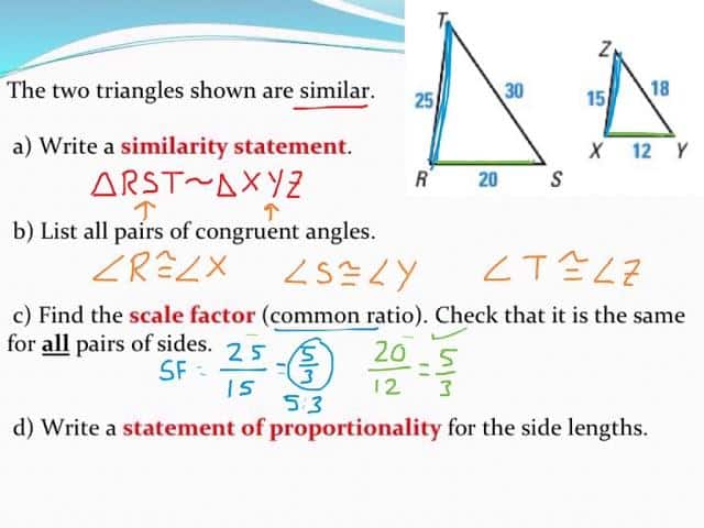 What is the difference between similarity and congruence? - All difference